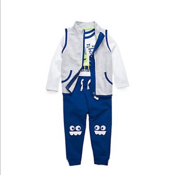 Lightning Bug | Matching Sets | Lightning Bug 3 Pc Baby Boy Jogger ...